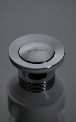 China Bathroom Wash Basin Drainer Click Clack Basin Plug  Corrosion Resistance for sale