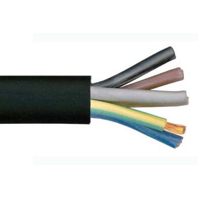 China Anti Corrosion Rubber Sheathed Flexible Cable 50mm 70mm 95mm Size for sale