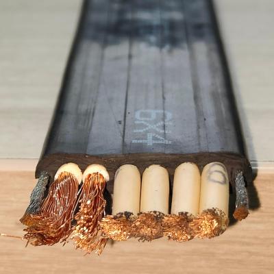 China 450/750V Tensile Resistance Flat Lift Cable Flexible For Industrial for sale