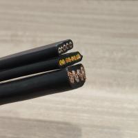 China Multi Cores Movable Flat Rubber Cable For Lift Weather Resistance for sale