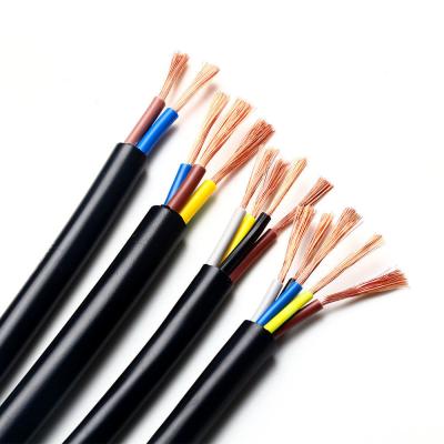 China Water Resistance Submersible Pump Cable Rubber Sheathed High Durability for sale