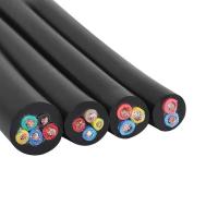 China Submersible Power Cable 2 3 4 5 6 Core 0.75MM 1.5MM 2.5 MM Submersible Cable for sale