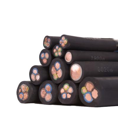 China LV Round Flexible Submersible Water Well Pump Wire For Water Conservancy Project for sale