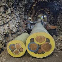 China Rubber Flexible Underground Mining Cable Oil Resistant Corrosion Resistant for sale