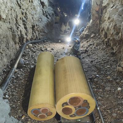 China Customized Rubber Mining Cable With Stranded / Tinned Copper Core Low Voltage for sale