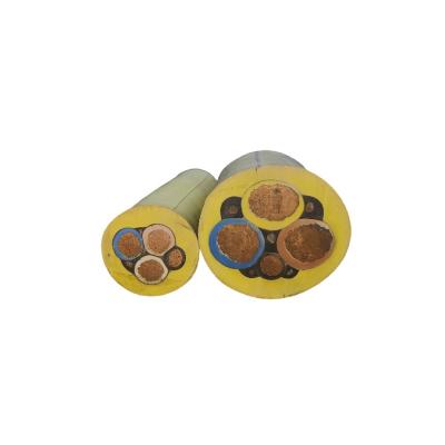 China 0.66KV/1.14KV 4 Cores Rubber Sheath Copper Core Cable Underground Mining Cable for sale