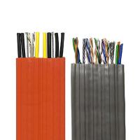 China 1mm - 50mm Industrial Elevator Traveling Cable Flat Rubber Cable Low Voltage for sale