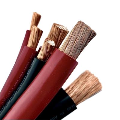 China Good Conductivity Rubber Welding Machine Stranded Copper Core Rubber Sheathed Cable for sale