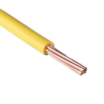 China 450/750V PVC Insulated Single Core Electrical Cable for House Wiring and BVR Applications for sale
