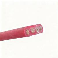 China Flat Shape Soft Flexible Silicone Wire Cable For Automotive Industrial for sale