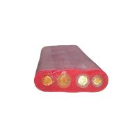 China Flat Shape Soft Flexible Silicone Wire Cable For Automotive Industrial for sale