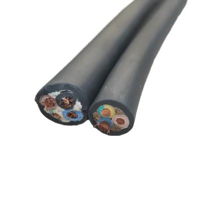 China Customizable Size Flexible Rubber Cable Tensile Resistant H07RN-F for sale