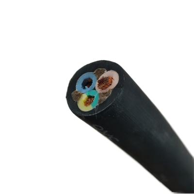 China 450/750V Flexible Industrial Power Cable Stranded Copper Conductor Rubber Sheathed Cable for sale