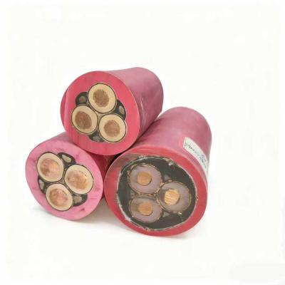 China HV 6/10KV Flexible Mining Power Cable MYPTJ Underground Electrical Cable for sale