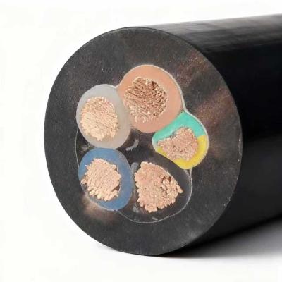 China 450/750V Copper Core Rubber Submersible Cable EPDM Insulation High Tensile Strength for sale