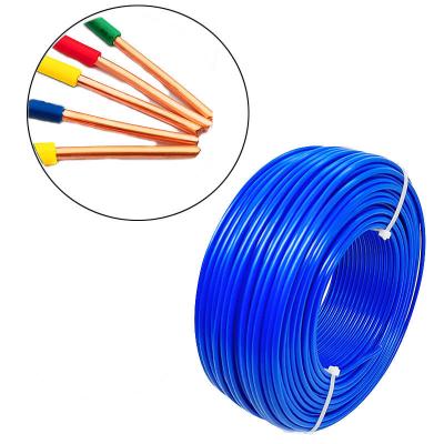 China Flame Retardant BV BVR Single Core Wire with Bare Copper Conductor and PVC Insulation for Construction Household Use for sale
