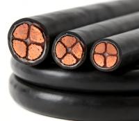 China 6KV Rated Voltage Copper Conductor Flame Retardant XLPE Insulated Medium Voltage Power Cable for Industrial Use for sale