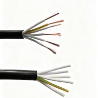 China 300V RVV Industrial Construction Flexible Power Cable Copper Conductor PVC Insulation 5*2.5mm & 2*1.5mm Sizes for sale