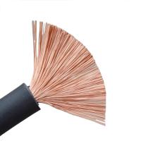 China YH Pure Copper Welding Cable for Industrial Use Welding Machine Compatible EPR Rubber Jacket Customizable Sizes (10-70sqmm) for sale