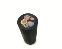 China JHS Industrial Copper Conductor 2 3 4 Core Rubber Submersible Pump Cable 2.5mm 4mm 6mm Waterproof Cable for sale