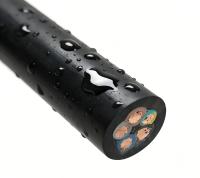 China JHS Industrial Copper Conductor 2 3 4 Core Rubber Submersible Pump Cable 2.5mm 4mm 6mm Waterproof Cable for sale