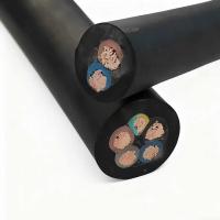 China 450/750V Stranded Copper Conductor EPR Insulation JHS Submersible Pump Cable for Deep Wells for sale