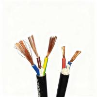 China RVV PVC Sheathed Cable 300V Rated Voltage Multi-Core Copper Conductor Flexible Control Cable for Home Appliances for sale