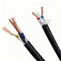 China RVV PVC Sheathed Cable 300V Rated Voltage Multi-Core Copper Conductor Flexible Control Cable for Home Appliances for sale