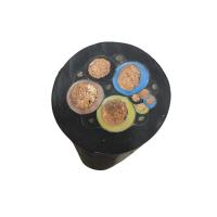 China JHS Rubber Flat/Round Industrial Submersible Waterproof Pump Electrical Cable with Pure Copper Stranded Conductor for sale