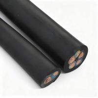 China JHS Rubber Flat/Round Industrial Submersible Waterproof Pump Electrical Cable with Pure Copper Stranded Conductor for sale