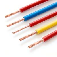 China Stock Available Copper Electric Cable BVR/BV 6mm Single Core Insulated PVC Low Voltage Building Wire for House Wiring for sale