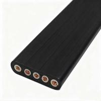 China High Quality YFFB Copper Conductor Rubber Elevator Flat Belt Traction Traveling Cable for Lifts Large Cranes Fast Shipments for sale