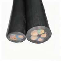China JHS Round Rubber Insulated Copper Conductor 450V 16A Waterproof Submersible Pump Power Cable for sale