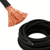 China 450V/750V Oil Resistant Rubber Welding Cable with Stranded Copper Conductor for Industrial Welding Machines for sale