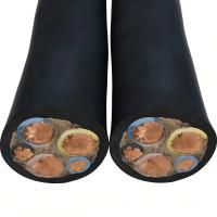 China YC Flexible Power Cable 4*35mm²+1*10mm² 450/750V EPR Rubber Insulation & CPE Sheath for Construction Sites Water & Oil Resistant for sale