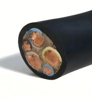 China YC Flexible Power Cable 4*35mm²+1*10mm² 450/750V EPR Rubber Insulation & CPE Sheath for Construction Sites Water & Oil Resistant for sale