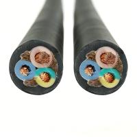 China 450/750V Rated H07RN-F Rubber Flexible Cable with Annealed Copper Conductor and EPR Insulation for sale