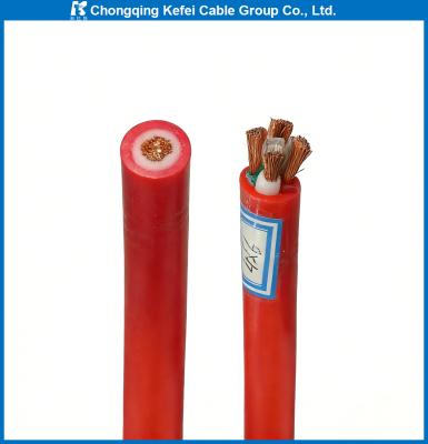 China High-Temperature Resistant Flexible Silicone Cable with Corrosion Resistance and Customizable Size for Industrial Applications for sale