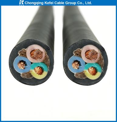 China H07RN-F Rubber Cable High Tensile Strength Oil Resistance 450/750V Rated for Industrial Workshops for sale