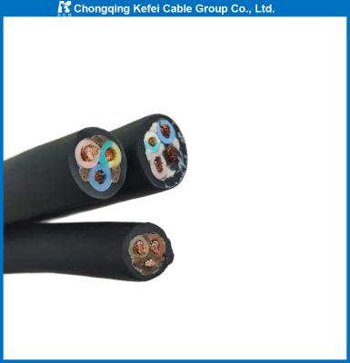 China H07RN-F Cable - 450/750V Flexible Rubber Cord with High Mechanical Stress Resistance for Outdoor Mining & Construction Applications for sale