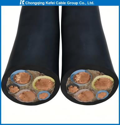 China H07RN-F Rubber Sheathed Cable with EPR Insulation for Oil and Wear Resistance in Heavy-Duty Applications for sale