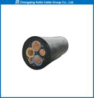 China Waterproof Rubber Cable with EPR Insulation and Stranded Copper Conductor for 450/750V Submersible Pump Applications for sale