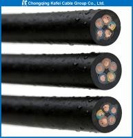 China JHS Waterproof Cable, Submersible Pump Wire, Underwater Power Cable, EPR Insulated Rubber Cable, 300/500V 6KV, for Deep Well, Pond, Mine Drainage, Agriculture Irrigation for sale