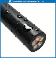 China JHS Waterproof Cable, Submersible Pump Wire, Underwater Power Cable, EPR Insulated Rubber Cable, 300/500V 6KV, for Deep Well, Pond, Mine Drainage, Agriculture Irrigation for sale