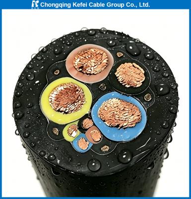 China Industrial Grade JHS Submersible Power Cable Waterproof Rubber Flexible Wire for Sewage Pumps for sale