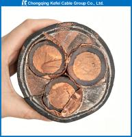 China Flame Retardant YJV22 Armored Cable XLPE Insulated Steel Tape Armor Underground Power Wire for sale