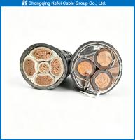 China Durable YJV22 Armored Cable 0.6/1kV XLPE STA PVC Sheath Underground Distribution Power Cable for sale