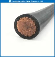 China Tough YH Welding Cable with Thick Natural Rubber Jacket and Stranded Copper Wire for Construction Machinery and Power Distribution for sale