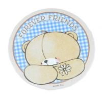 China 4 Inch Round Ceramic Natural Cork Coasters With Base Heat Resistance for sale