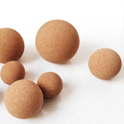 China Food Grade Natural Cork Ball Lid 50mm for Jar Sealing Durable Eco Friendly for sale